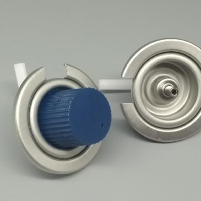 China High-Precision Brass Gas Canister Valve for Industrial Welding and Shielding Gases with Reliable Sealing for sale