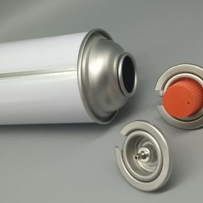 China Válvula de cartucho de gas de butano de alta presión compatible con quemadores portátiles en venta