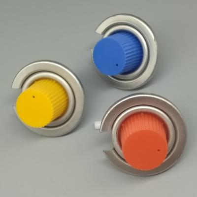 China 1 pulgada de butano válvula de estufa de gas con tapa para estufas portátiles de campamento en venta