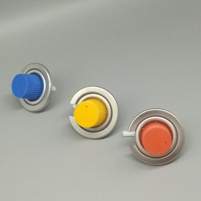 China Válvula de estufa de butano de primera calidad con cubierta para estufas portátiles de un solo quemador en venta