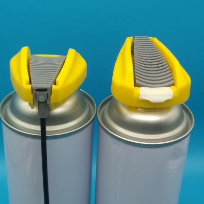 中国 プライベートブランドエアゾール製品用延長チューブ付きエアゾールトリガーアクチュエーター 販売のため