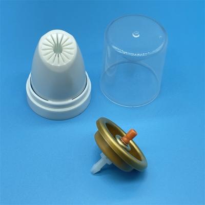 China Hair Mousse Inverted Aluminum Valve Ensuring Consistent Rich Foam Output for sale