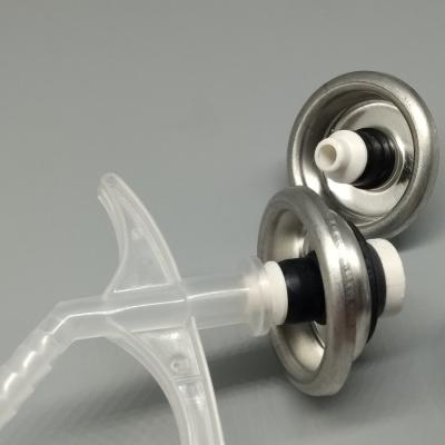 China Short Stem PU Foam Valve Engineered with a Wide Flow Path & Pre-Lubricated Stem for sale