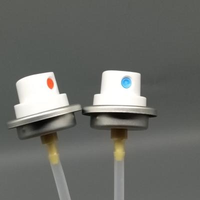 China Heavy-Duty Aerosol Actuator Valve, Industrial-Grade Odor Neutralizer Valve for Large Spaces & Waste Management, 45mm Cap, High Flow for sale