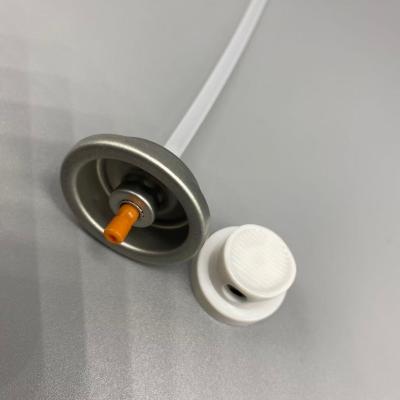 China Aerosol Hair Glue Valve with Controlled Output Technology for Anti-Clogging Nozzle for sale