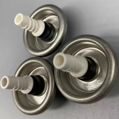 China 1 Inch High-Pressure Rated PU Foam Aerosol Valve with Extended Dip Tube for Pressurized Dispensing for sale