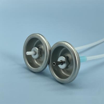 China One Inch Tinplate Metered Aerosol Valve for Continuous Fragrance Release in Commercial Spaces for sale