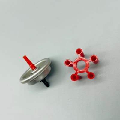 China High Precision 1 Inch Plastic Stem Butane Lighter Gas Aerosol Valve for Refill Can for sale