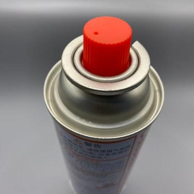 China Leak-Proof Butane Gas Aerosol Valve with Double-Seal Technology and Precision Nozzle for Cassette Stoves for sale