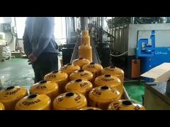 84mm height portable butane gas cylinder 230g