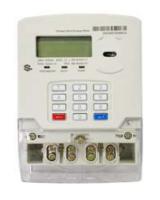 China RisinHF LoRaWAN Energy Meter Single Phase Smart Energy Meter RHF168 STS Prepayment for sale