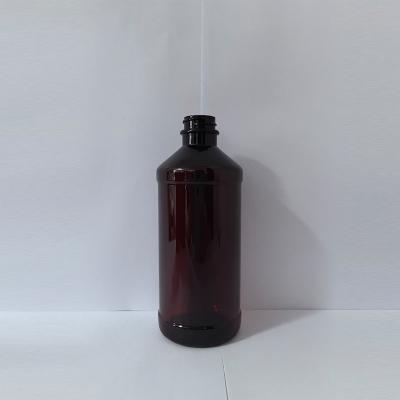 China Screen Printing Label for Liquid Oral Lean Cough Syrup Medicine Screw Cap 16oz 473ml Plastic Bottle Wockhardt Amber Arch for sale