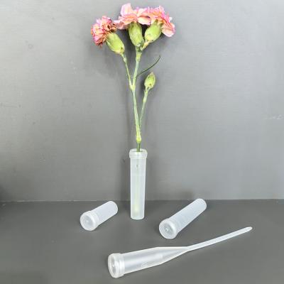 China 2026 New Design 50Pcs Floral Water Tubes with Picks 11.8 Inch Matt Clear Plastic Extendable Vials Fresh Flower Stem Water Tubes with Caps for Floral Arrangements Bouquet Stem Florist Supplies for sale