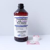 China 473 ml DM Empty Cough Syrup Bottle for sale