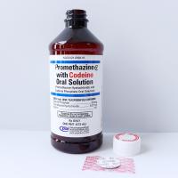 China 473 ml DM Empty Cough Syrup Bottle for sale