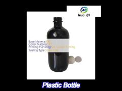 pet collar material 28mm 400 neck size empty black round pdp tris plastic bottles 500ml 16oz cough