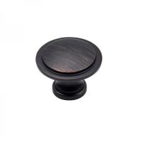 China Furniture Round Brass Cabinet Knobs Pull Hands Corrosion Resistant for sale