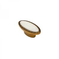 China EAB European Antique Oval Door Knobs Bedroom Furniture Knobs for sale