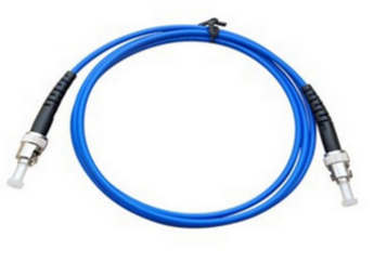 Armoured ST/PC to ST/UPC Fiber Patch Cord