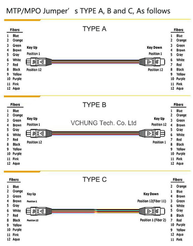 MPO/MTP Fan-out Fiber Patch Cord 