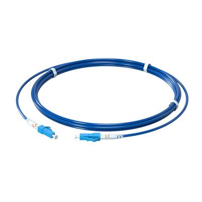 China Fiber optic patch cord for Indoor LC/UPC-LC/UPC Simplex Singlemode G657A G652D Armored for sale