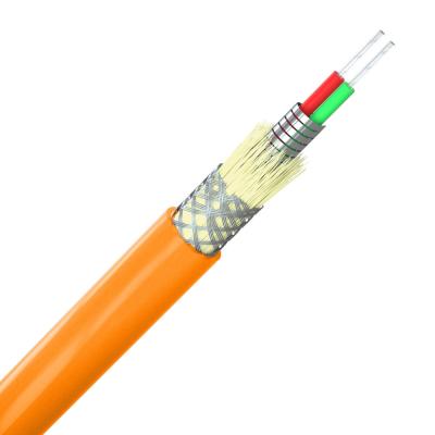 Китай Bundled Spiral Indoor Outdoor Armored Fiber Customized Tactical Multimode Fiber продается
