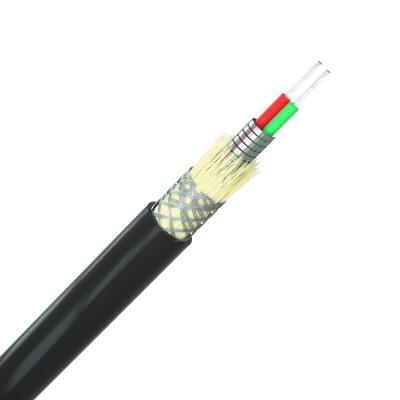 Китай Customized Color HXCOWO Spiral Steel Tube Indoor Outdoor Armored Fiber Cable продается