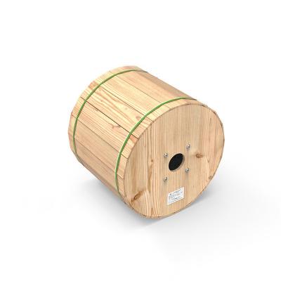 Cina 2-288 Core GYTA Outdoor Duct Coaxial Direct Burial Fiber Optic Cable per la comunicazione SM MM Giacca PE nera in vendita