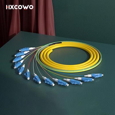 China 4G Compatible LC UPC Pigtail SM Single Mode Fiber Pigtails 0.9mm LSZH Jacket for sale