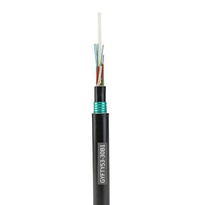 China GYFTA53 Singlemode G652D Non-Metallic Material Water Proof Armored Fiber Optic Cable à venda
