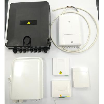 China 18 Ports Outdoor Fiber Distribution Box Customized Splicing IP65 Ftth Outdoor Box Te koop
