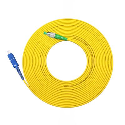 China Upgrade Your Network with HXCOWO Armored Fiber Optic Cable Patch Prevent Rat Bites Te koop