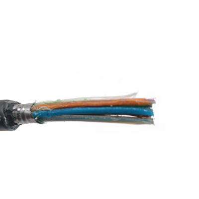 Cina 96 Core GYTS SM G652D PE Outdoor Armoured Fiber Optic Cable with 20D Bending Radius in vendita