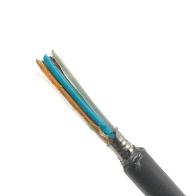 Cina 96 Core GYTS SM G652D PE Outdoor Armoured Fiber Optic Cable with 20D Bending Radius in vendita