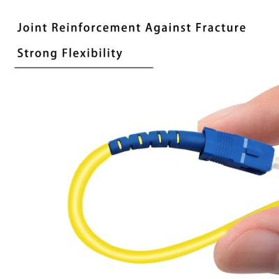 China G652D/G657A1/G657A2/OM1/OM2/OM3/OM4 Fiber Optic Drop Patchcord With SC-SC Connector for sale