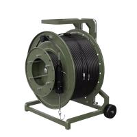 Quality Military Grade Tfoca Fiber Optic Cable Tactical Fiber Reel For Harsh Environment for sale