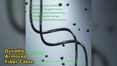 Custom GYTA Fiber Optic Cable Durable Communication