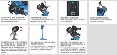 Cina Macchina resistente di cambiamento della gomma del camion del commutatore della gomma del camion in vendita