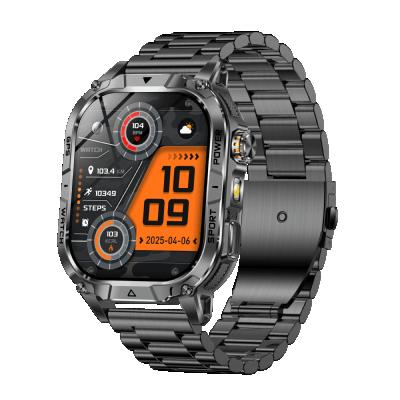 China Support OEM & ODM | Rugged Outdoor 2.01 inch HD Screen IP68 Waterproof Bluetooth Calling Square Dial Smart Watch for sale