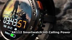 AK112 Smartwatch Review Large HD Screen and Bluetooth Calling