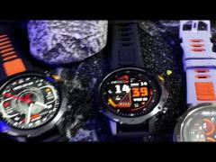 Rugged Outdoor Smart Watch – 1.7-Inch HD Round Screen, 1600mAh Battery & IP68 Waterproof