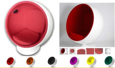 China Music Ball Chair , Speaker ball chair,  Fiberglass ball chair,  Swivel Ball Chair for sale