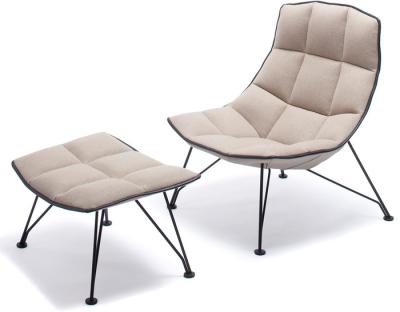 China jehs+laub wire lounge chair & ottoman for sale