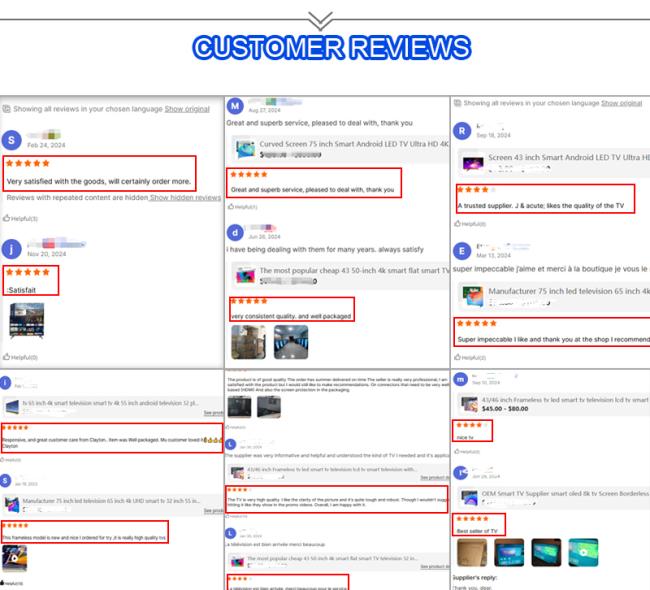 55-inch 4K UHD Smart LED TV multiple units in production