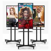 China 32 Inch Live Streaming Machine Touch Panel PC 4K Display 4G 32G Android 8.1 for sale