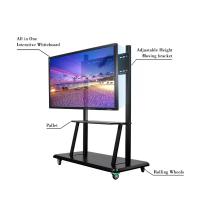 China 65 Inch Smart Interactive Whiteboard 4K UHD Optical Sensor Digital Board for Classroom for sale