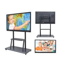 China 65 Inch Interactive Whiteboard 4K Touch Screen All in One Digital Board 10 Point Multi Touch for sale