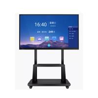 China 55 Inch Interactive Flat Panel Display Touch Screen Digital Whiteboard 4K UHD 10 Point Multi Touch for sale