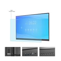 China 55 Inch Interactive Flat Panel Display Touch Screen Digital Whiteboard 4K UHD 10 Point Multi Touch for sale