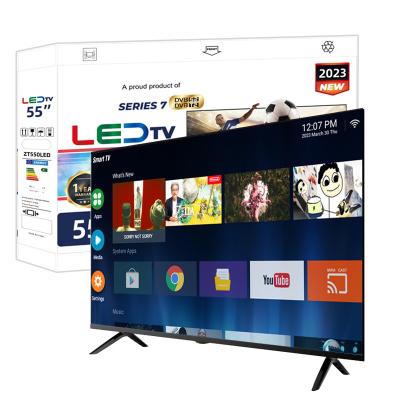 China Televisão de 55 polegadas 4k 32 40 43 50 65 polegadas TV LED com Android WiFi 45 polegadas Smart TV à venda